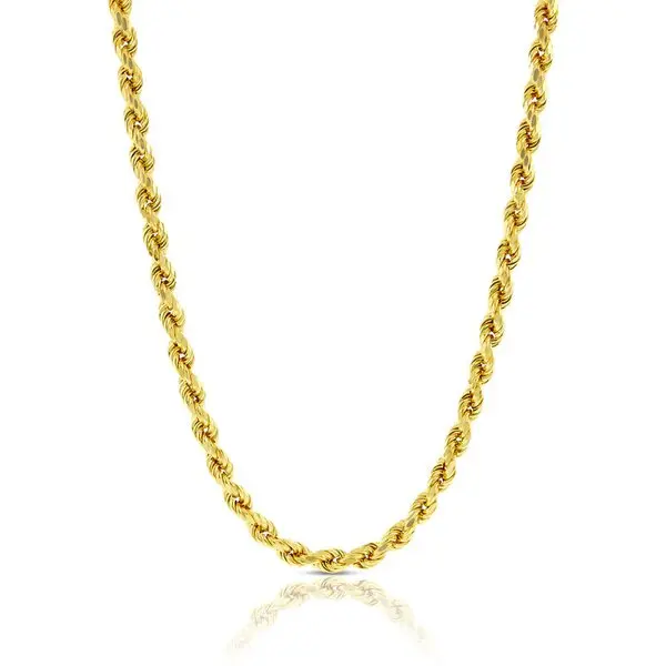 TOSCANO Handmade 14k Rope Chain Necklace - Yg