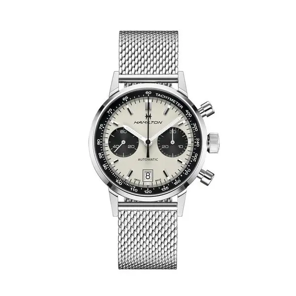 Hamilton American Classic Intra-matic Auto Chrono 40mm Watch - Stainless Steel