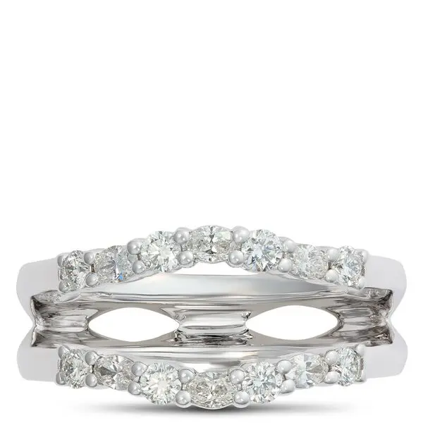 Benbridge Oval And Round Diamond Ring Enhancer - H-i