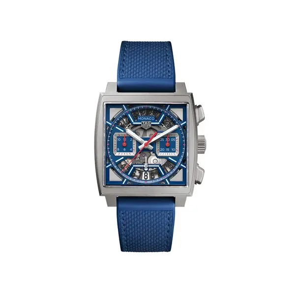 Tag Heuer Monaco Chronograph 39mm Watch - Titanium