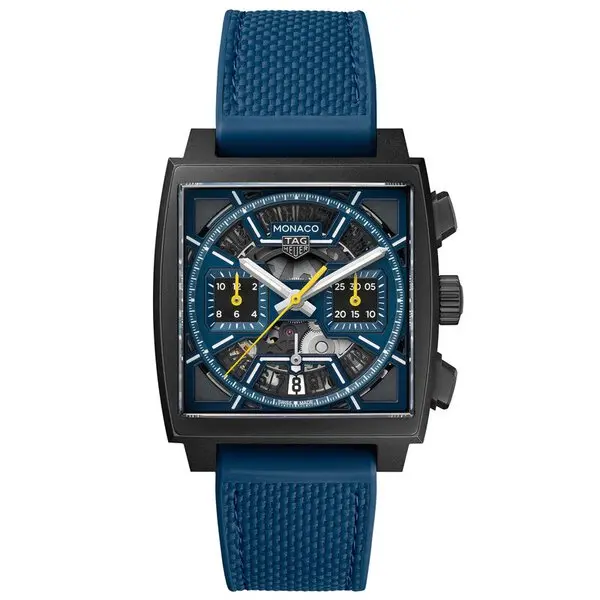 Tag Heuer Monaco Chronograph 39mm Watch - Titanium