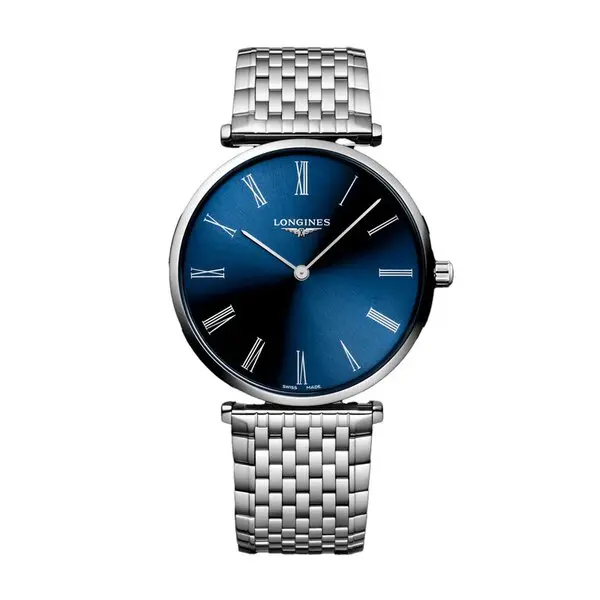 LONGINES La Grande Classique Blue Dial Watch - Stainless Steel