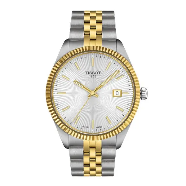 TISSOT Ballade Silver Dial 40mm Watch - Stainless Steel
