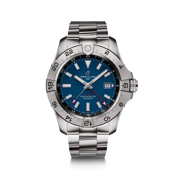Breitling Avenger Automatic Gmt 44mm Watch - Stainless Steel