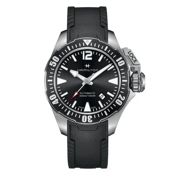 Hamilton Khaki Navy Frogman Auto Watch, 42mm - Stainless Steel