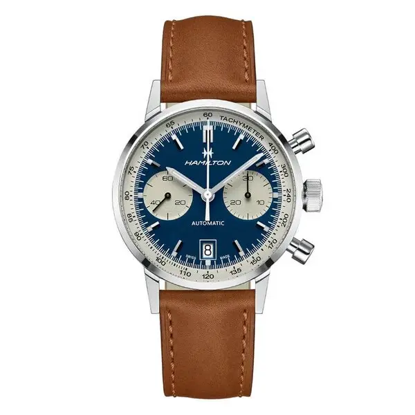 Hamilton Intra-matic Auto Chrono 40mm Watch - Stainless Steel