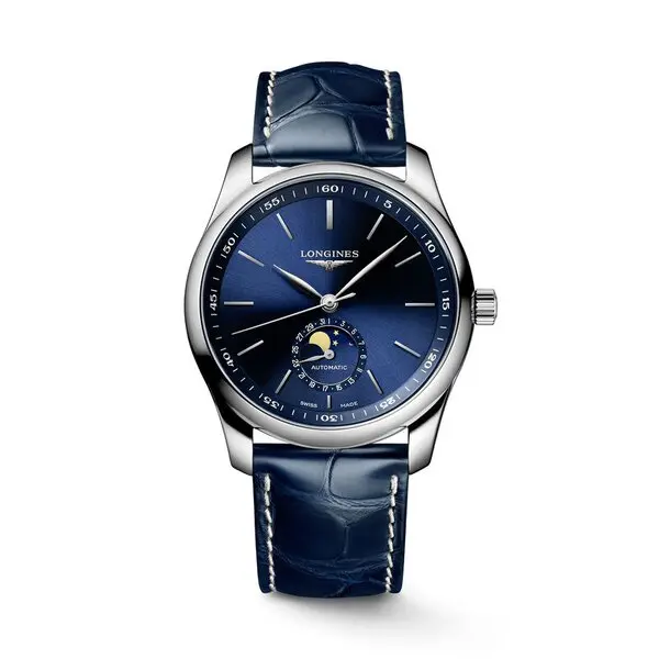 LONGINES Master Collection Moonphase Watch, 40mm - Stainless Steel