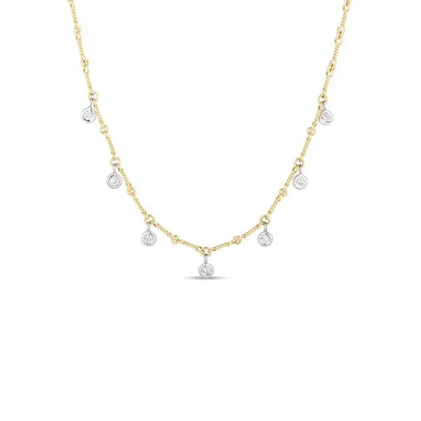 Roberto Coin Diamonds The Inch Collection Dog Bone Necklace - Tt