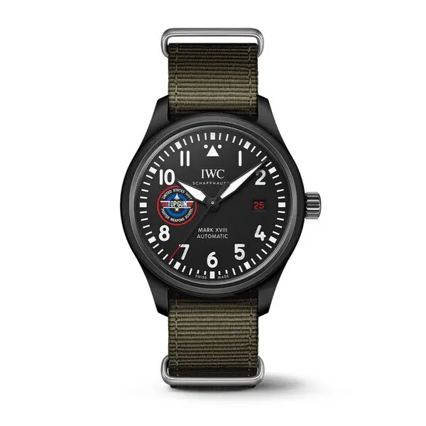 IWC SCHAFFHAUSEN Pilot’s Watch Mark Xviii Top Gun Edition “sfti” Black Dial, 41mm - Ceramic
