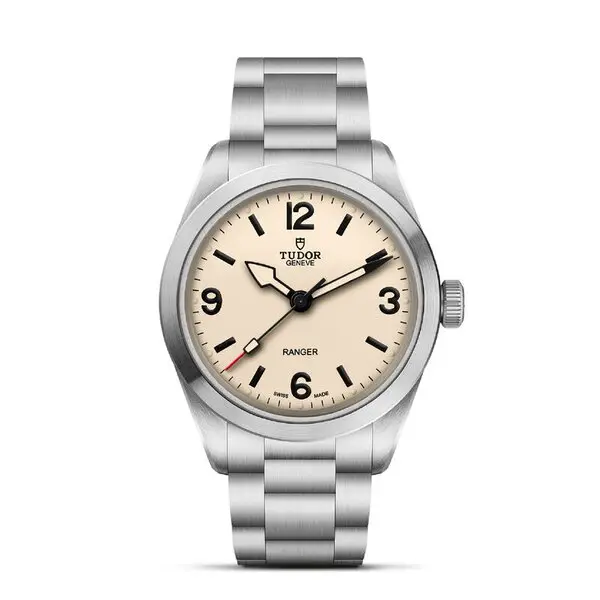 TUDOR Ranger Beige Dial Watch, 39mm - Stainless Steel