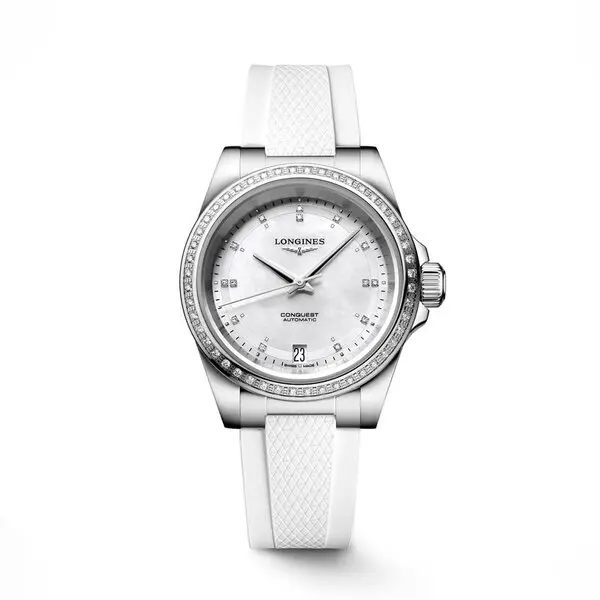 LONGINES Conquest 34mm Watch - Stainless Steel