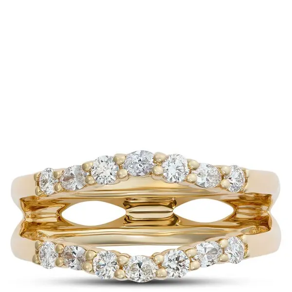 Benbridge Oval And Round Diamond Ring Enhancer - H-i