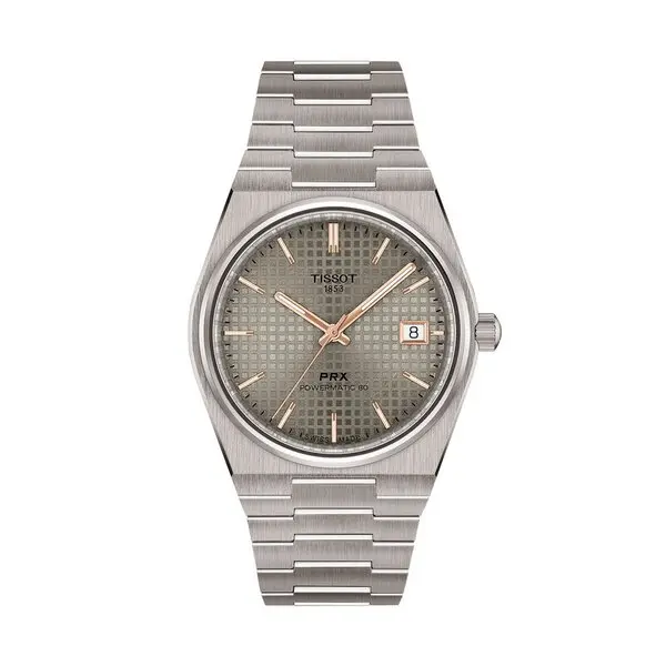 TISSOT Prx Anthracite Dial Watch 38mm - Titanium