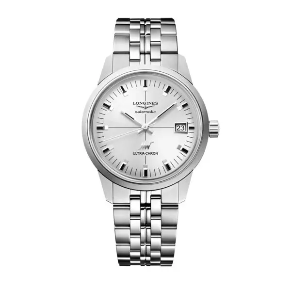 LONGINES Ultra-chron Classic 37mm Watch - Stainless Steel