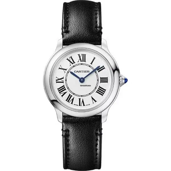 CARTIER Ronde De Silver Dial Watch, 29mm - Stainless Steel