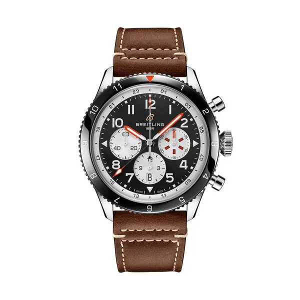 Breitling Super Avi B04 Chronograph Gmt 46 Mosquito Watch - Stainless Steel
