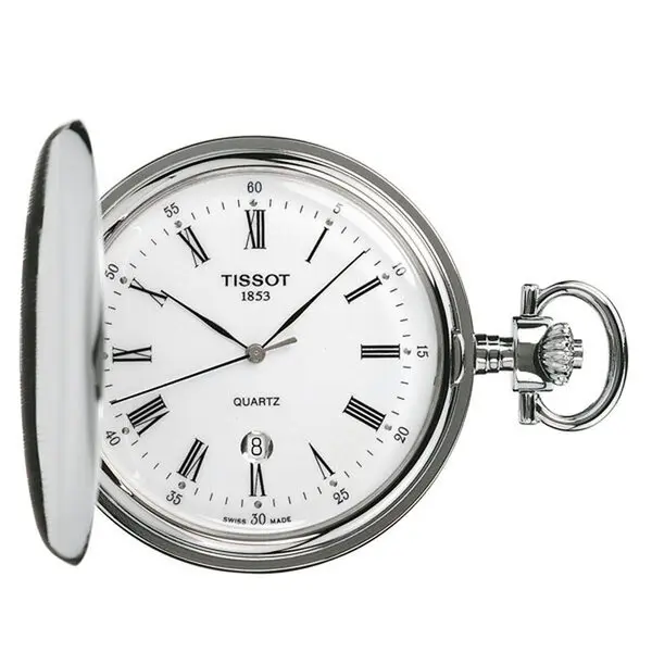 TISSOT Savonnette Pocket Watch - Stainless Steel