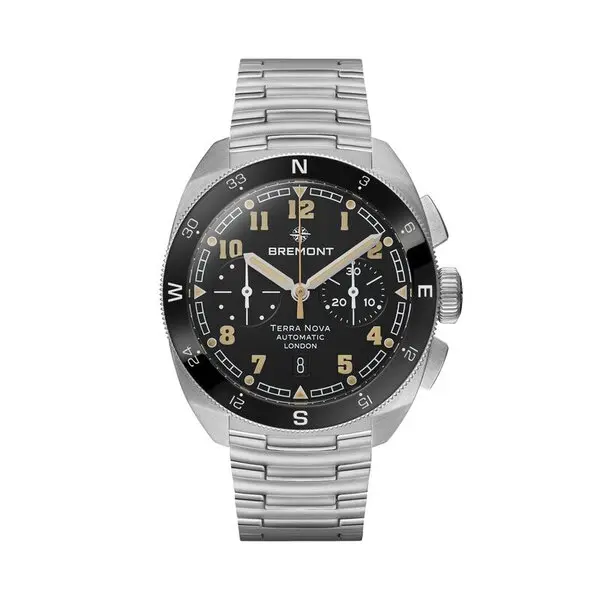BREMONT Terra Nova Chronograph 42.5mm - Stainless Steel