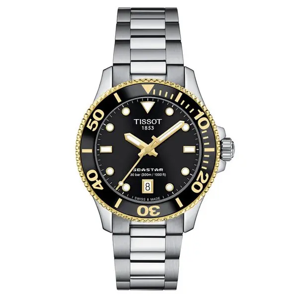 TISSOT Seastar 1000 36mm Watch - Stainless Steel