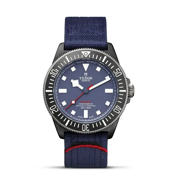 TUDOR Pelagos Fxd Blue Dial Watch - Carbon Fiber
