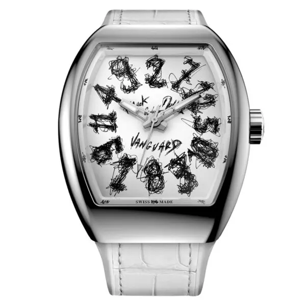 Franck Muller Vanguard Crazy Hours Hom Nguyen Classic Watch - Stainless Steel