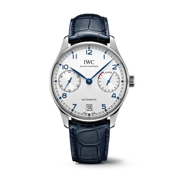IWC SCHAFFHAUSEN Portugieser Automatic Silver Dial Watch, 42.3mm - Stainless Steel