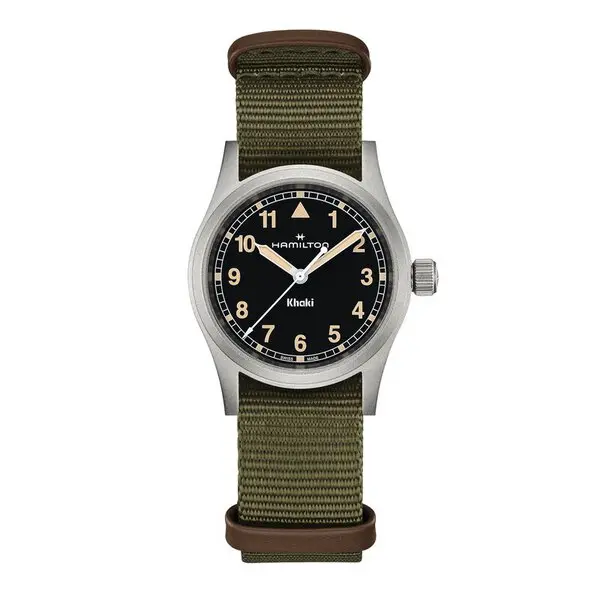 Hamilton Khaki Field Quartz Watch 33mm - Stainless Steel