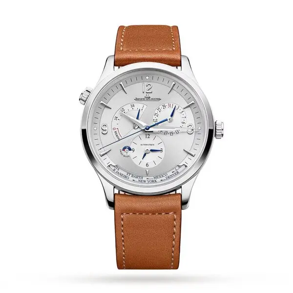 JAEGER-LE COULTRE Jaeger-lecoultre Master Control Geographic 39mm Watch - Stainless Steel