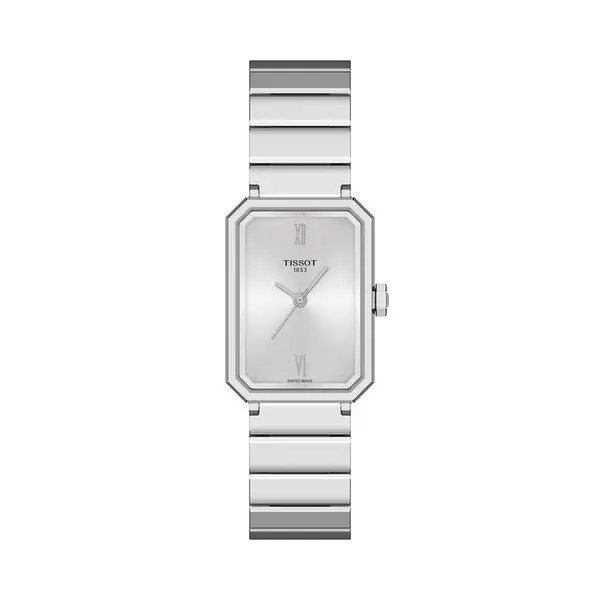 TISSOT Srv Silver Dial Watch - Stainless Steel