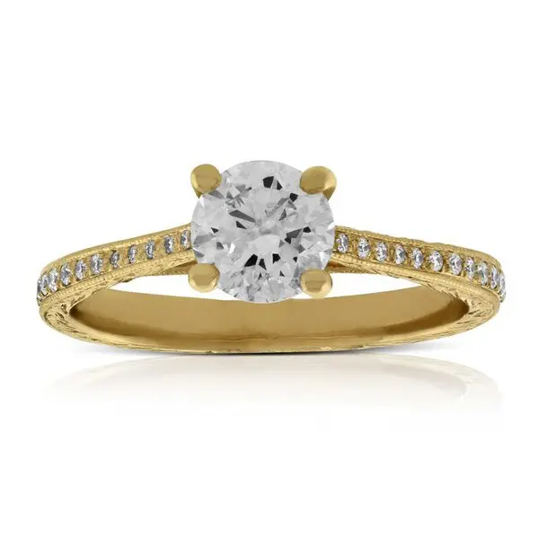 Benbridge Diamond Engagement Ring 14k - Yg