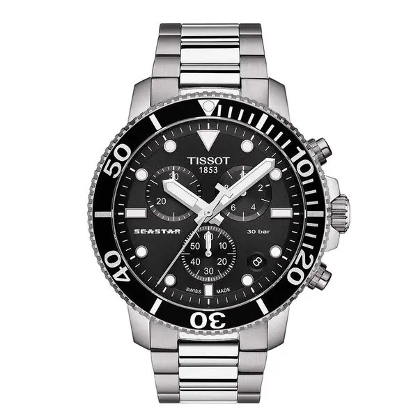 TISSOT Seastar 1000 45.5mm Watch - Stainless Steel