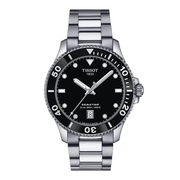 TISSOT Seastar 1000 40mm Watch - Stainless Steel