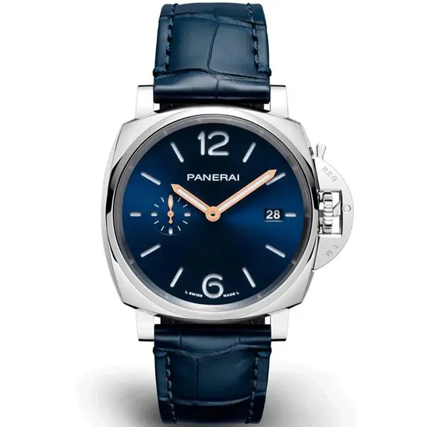 Panerai Luminor Due Blue Dial Watch, 42mm - Stainless Steel