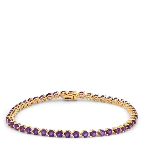 Benbridge Amethyst Tennis Bracelet - Purple