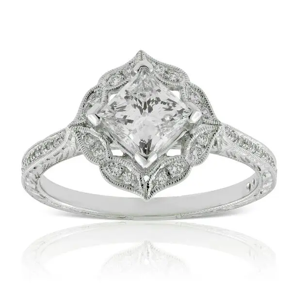 Benbridge Diamond Engagement Ring 14k - Wg