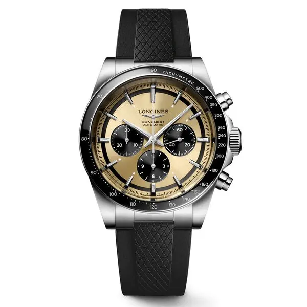 LONGINES Conquest Sunray Champagne Dial Watch 42mm - Not Applicable