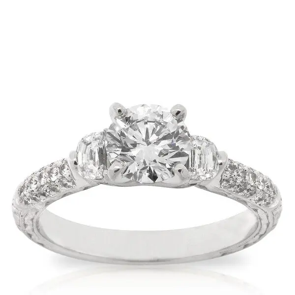 Benbridge Diamond 3-stone Ring - Wg