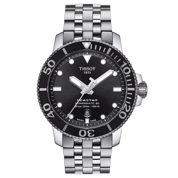 TISSOT Seastar 1000 43mm Watch - Stainless Steel