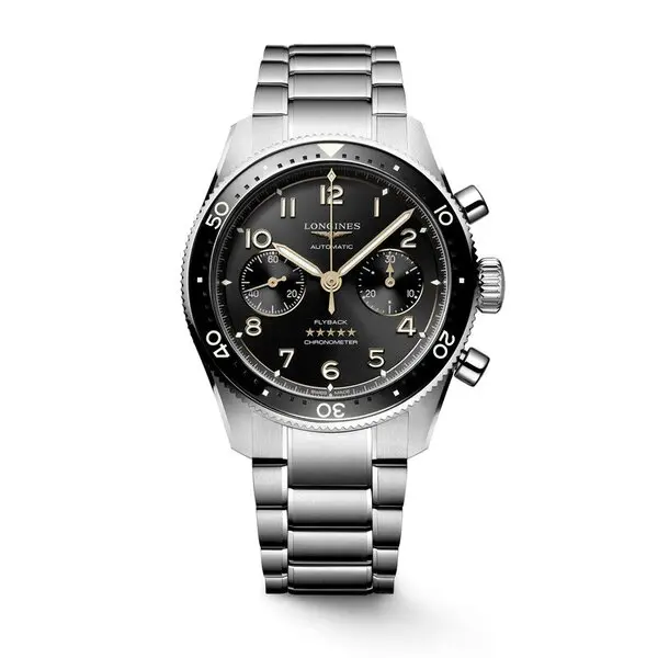 LONGINES Spirit Flyback 42mm Watch - Stainless Steel