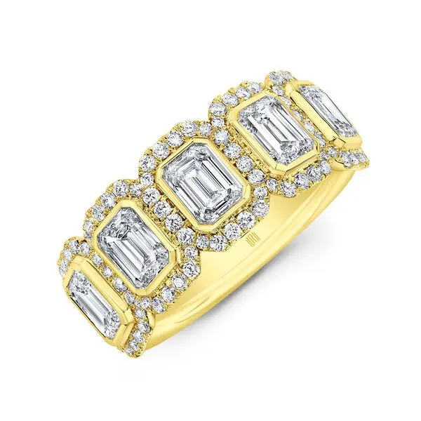 Rahaminov Diamond And Yellow Gold Ring - Yg