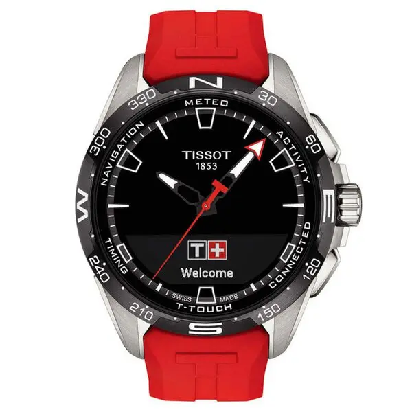 TISSOT T-touch Connect Solar 47.5mm Watch - Titanium