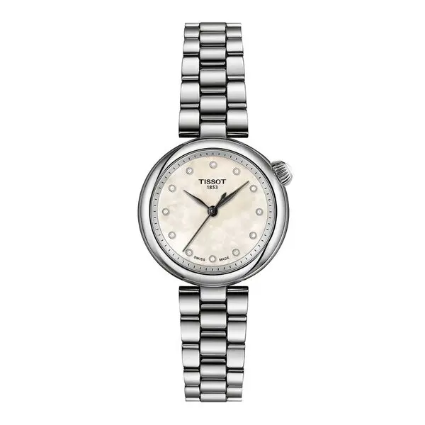TISSOT Desir White Dial 28mm Watch - Stainless Steel
