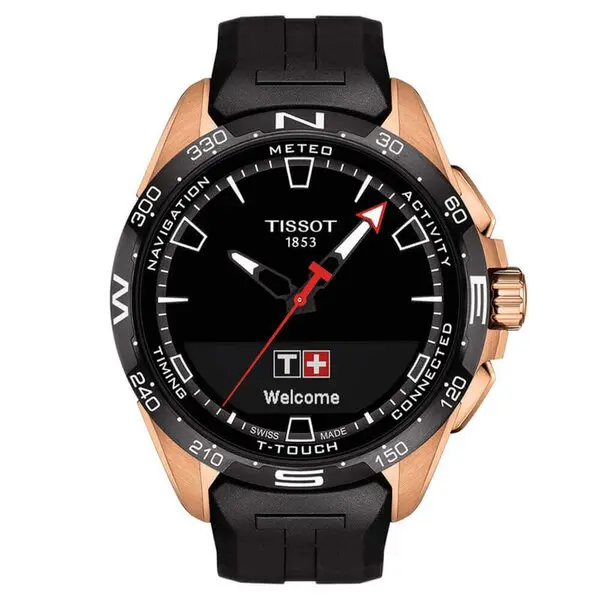 TISSOT T-touch Connect Solar 47.5mm Watch - Titanium
