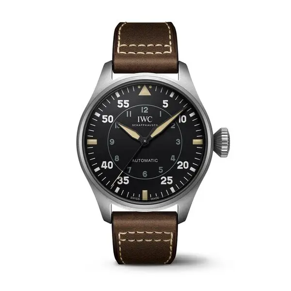 IWC SCHAFFHAUSEN Big Pilot’s Watch 43 Spitfire Black Dial, 43mm - Titanium