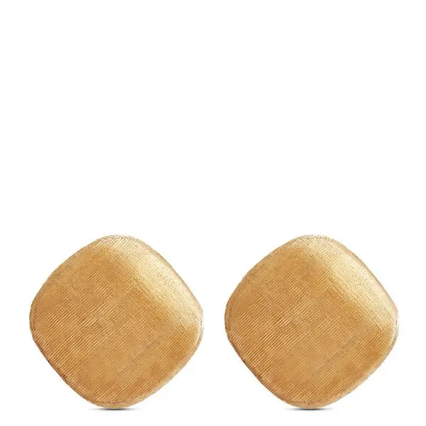 TOSCANO 14k Square Satin Earrings - Yg
