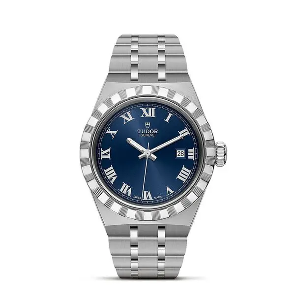 TUDOR Royal Blue Dial Watch 28mm - Stainless Steel