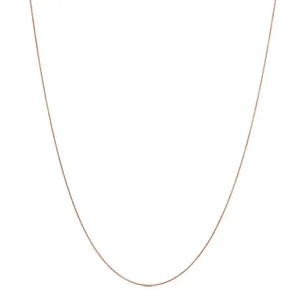 Benbridge Rose Gold Rolo Chain Necklace - Rg