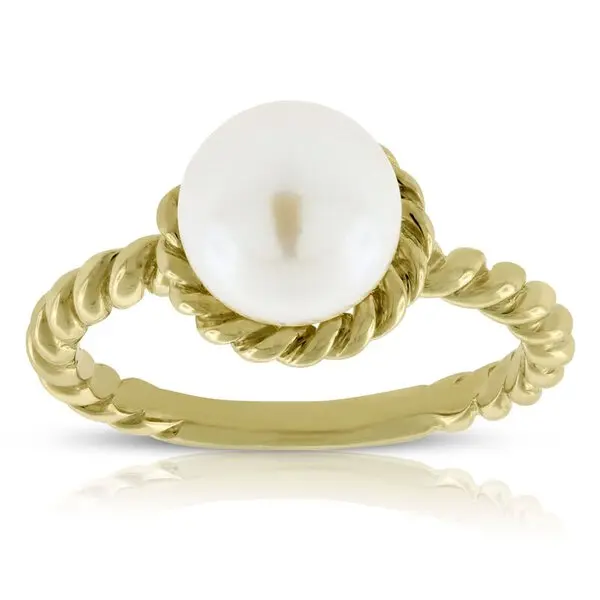 Benbridge 14k Yellow Gold Cultured Pearl Ring - White