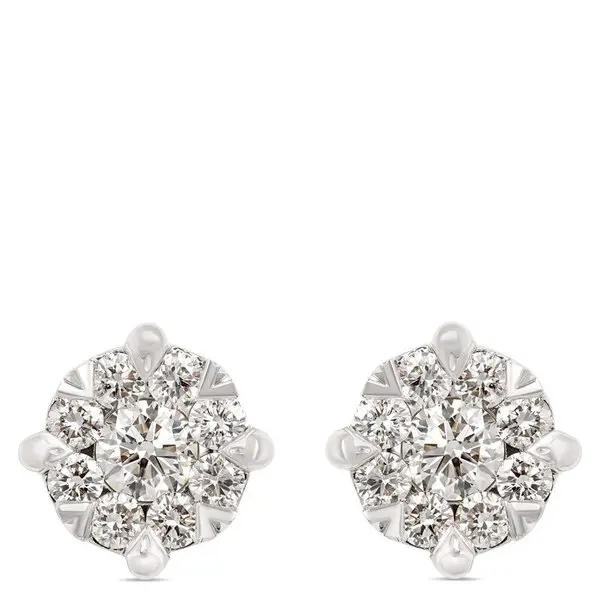 Benbridge 1 Ctw. Cluster Diamond Earrings - H-i