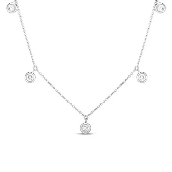 Roberto Coin Diamonds The Inch 5-station Necklace - White